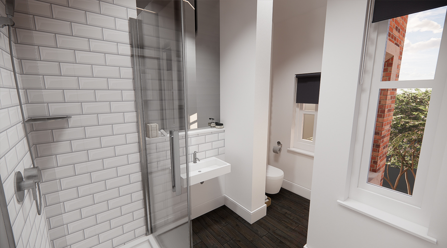 Worcester student studio accommodation - Albert Residences