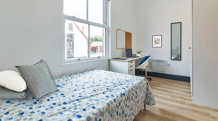 Worcester student studio accommodation - Albert Residences